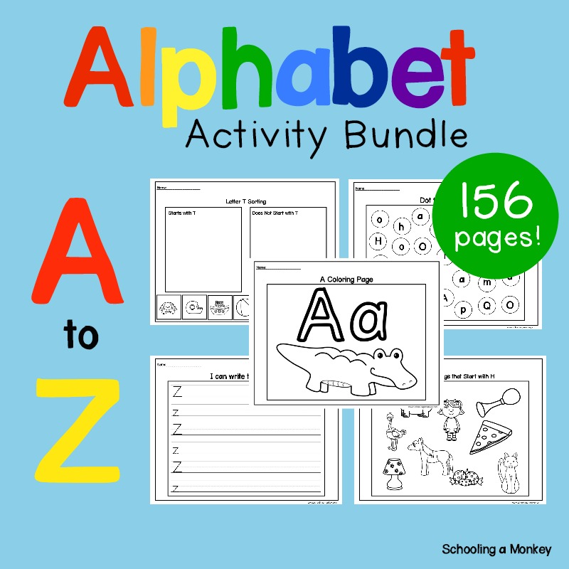 Back to School MEGA Bundle | Totschooling - Toddler, Preschool ...