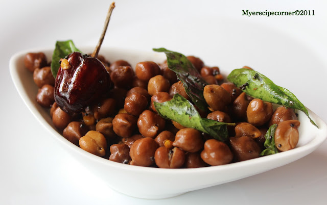 Mye's Kitchen: Kondai Kadalai Sundal Recipe