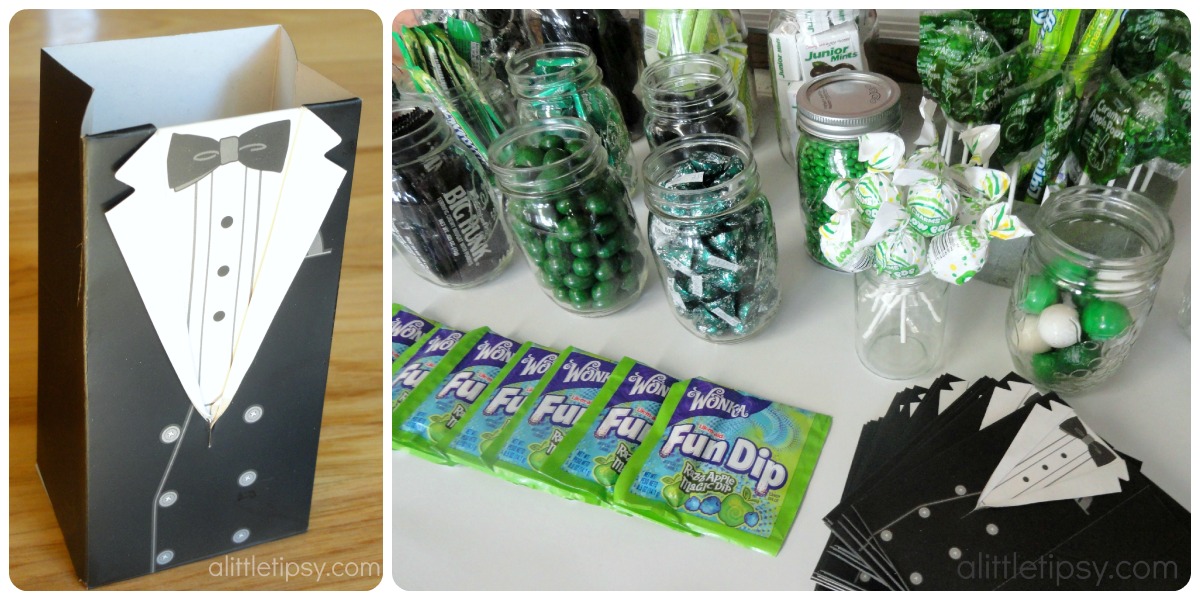 Tie Party Games and Take Homes - A Little Tipsy