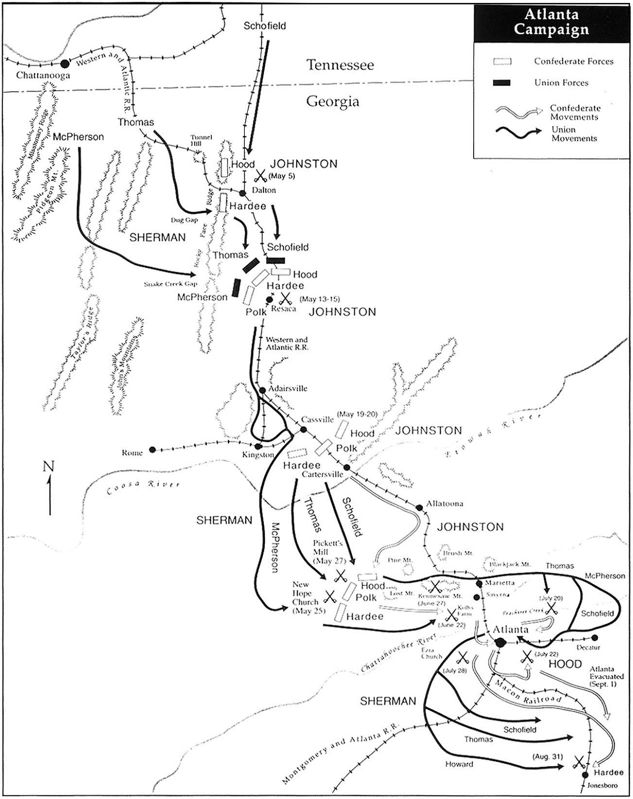 William Graham and the American Civil War: Sherman's Atlanta Campaign