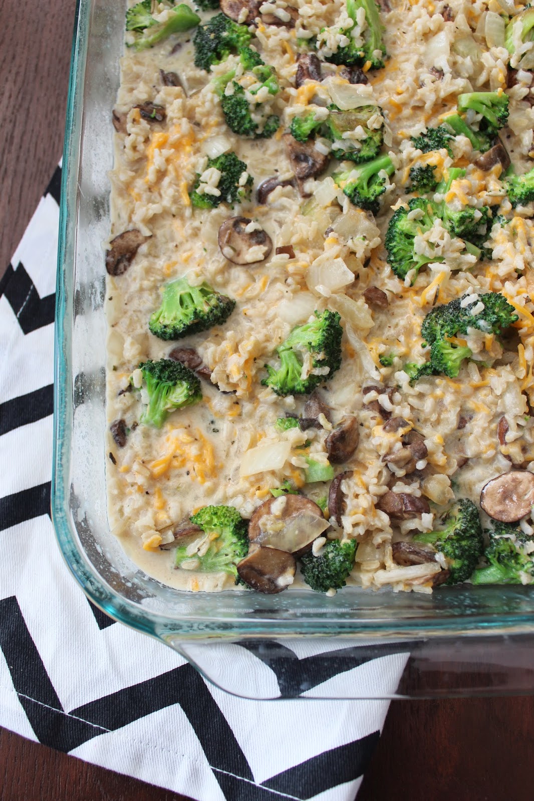 KEEP CALM AND CARRY ON: Cheesy Vegetarian Brown Rice Casserole