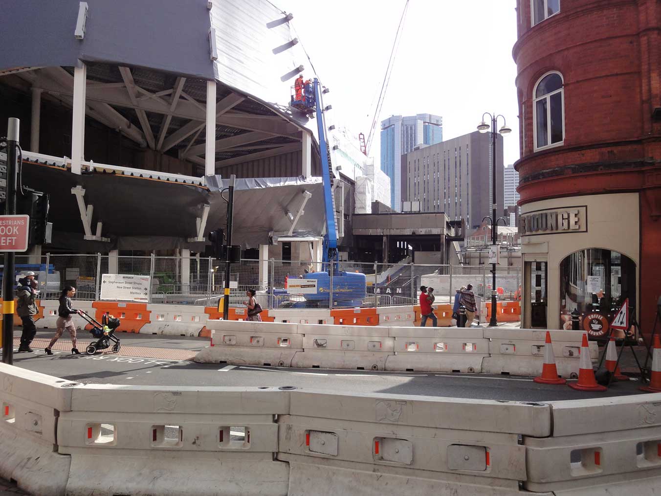 Platform alteration - New Street redevelopment update