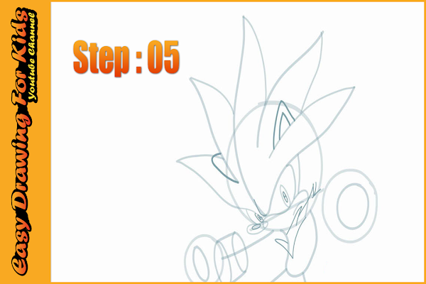 How to draw Silver the Hedgehog from Sonic | Drawing Course for Beginners