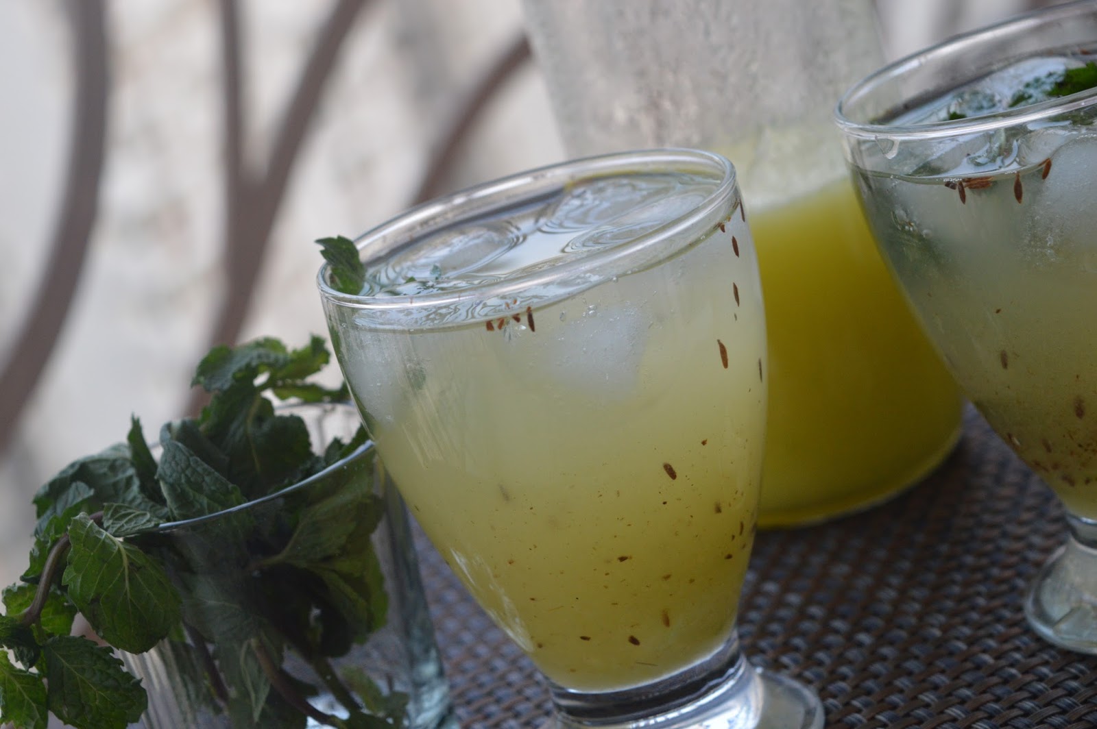 exotic-n-easy cooking: Raw Mango chiller