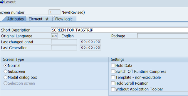 SAP TECH: Tab Strip