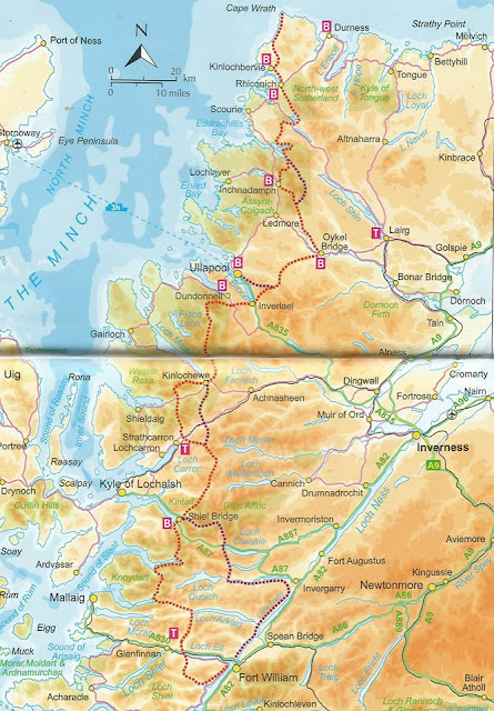 The Great Way North - from Glasgow to Cape Wrath: Pianificazione Cape ...