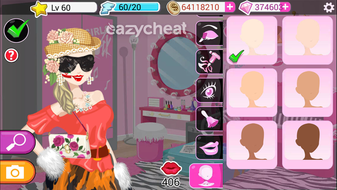 Android Game cheat code: Star Girl Cheats