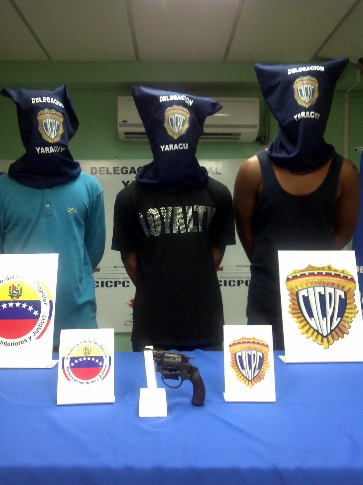 Yaracuy CICPC: CICPC RECUPERO 2 ARMAS DE FUEGO