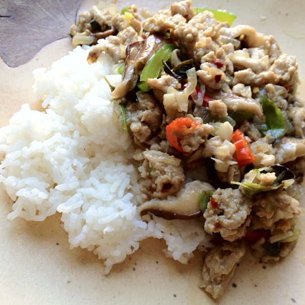 letter blocks say what?: Recipe of the Week: Stir Fry Thai Basil Chicken