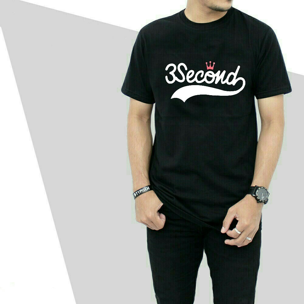 Kaos Distro 3 Second Bandung