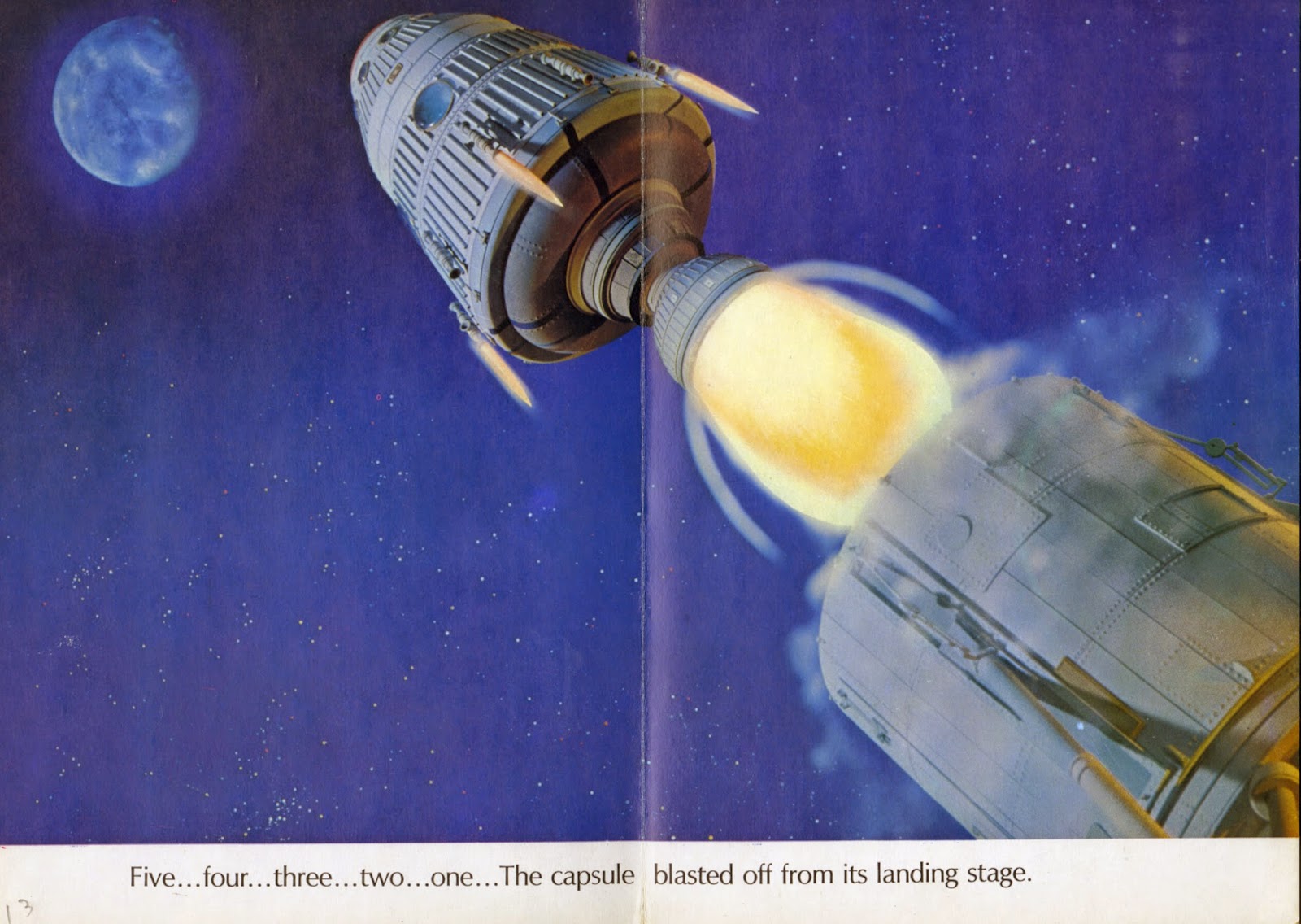 Dreams of Space - Books and Ephemera: A Rocket Trip to the Moon (1970)