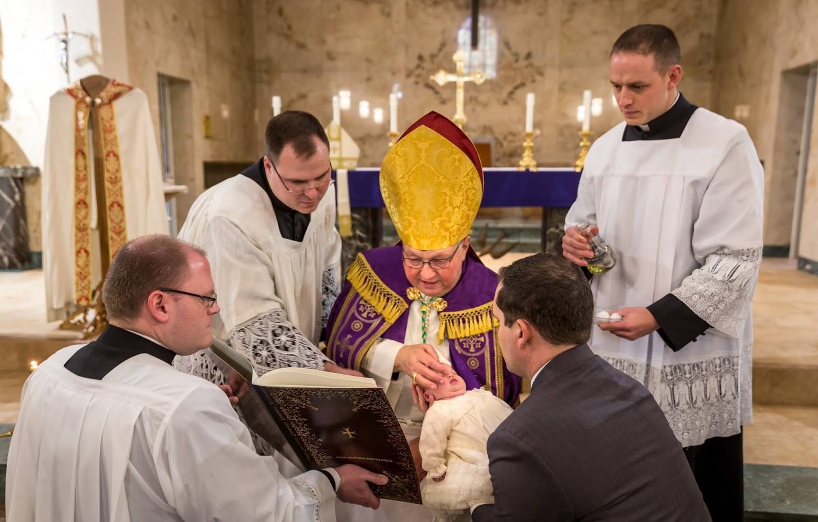 Pontifical Baptism in the Traditional Rite in Madison | Catholic News Live