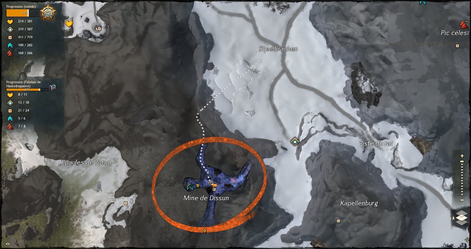 Découvre Guild Wars II: Falaises de Hantedraguerre - Passage vers la ...