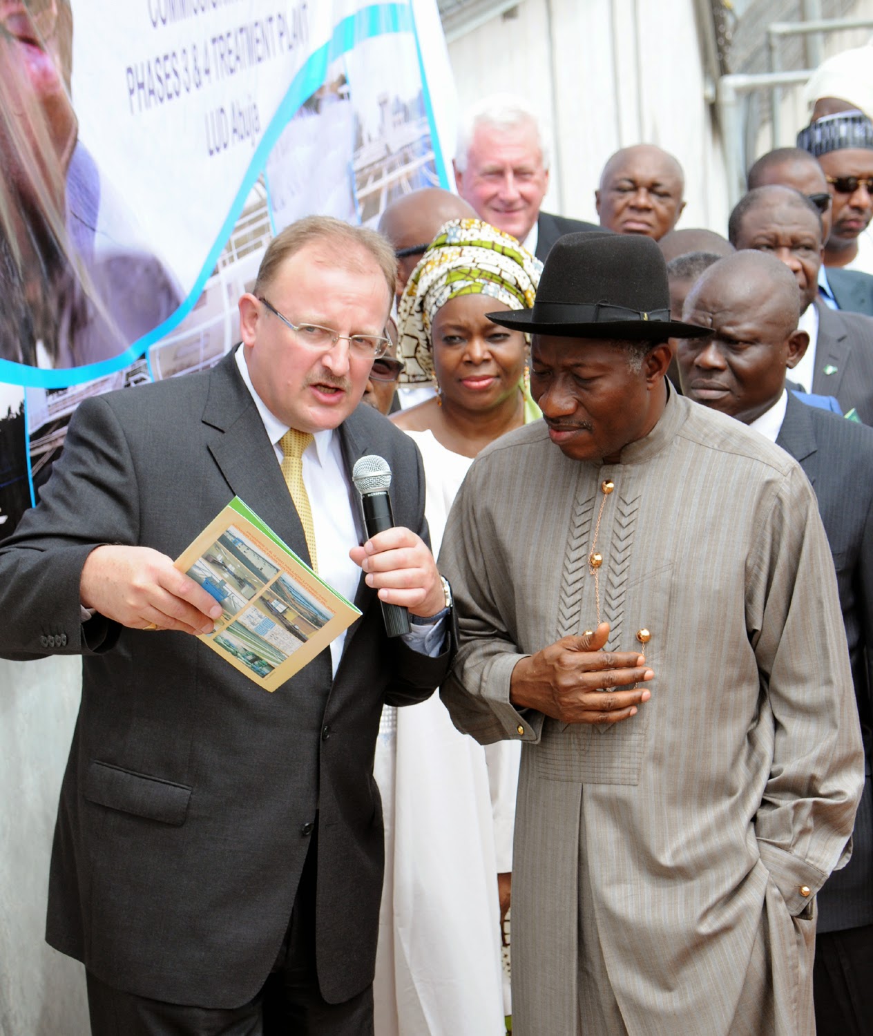 Nigeria Today: PHOTOS: INAUGURATION OF LOWER USUMA DAM WATER TREATMENT ...