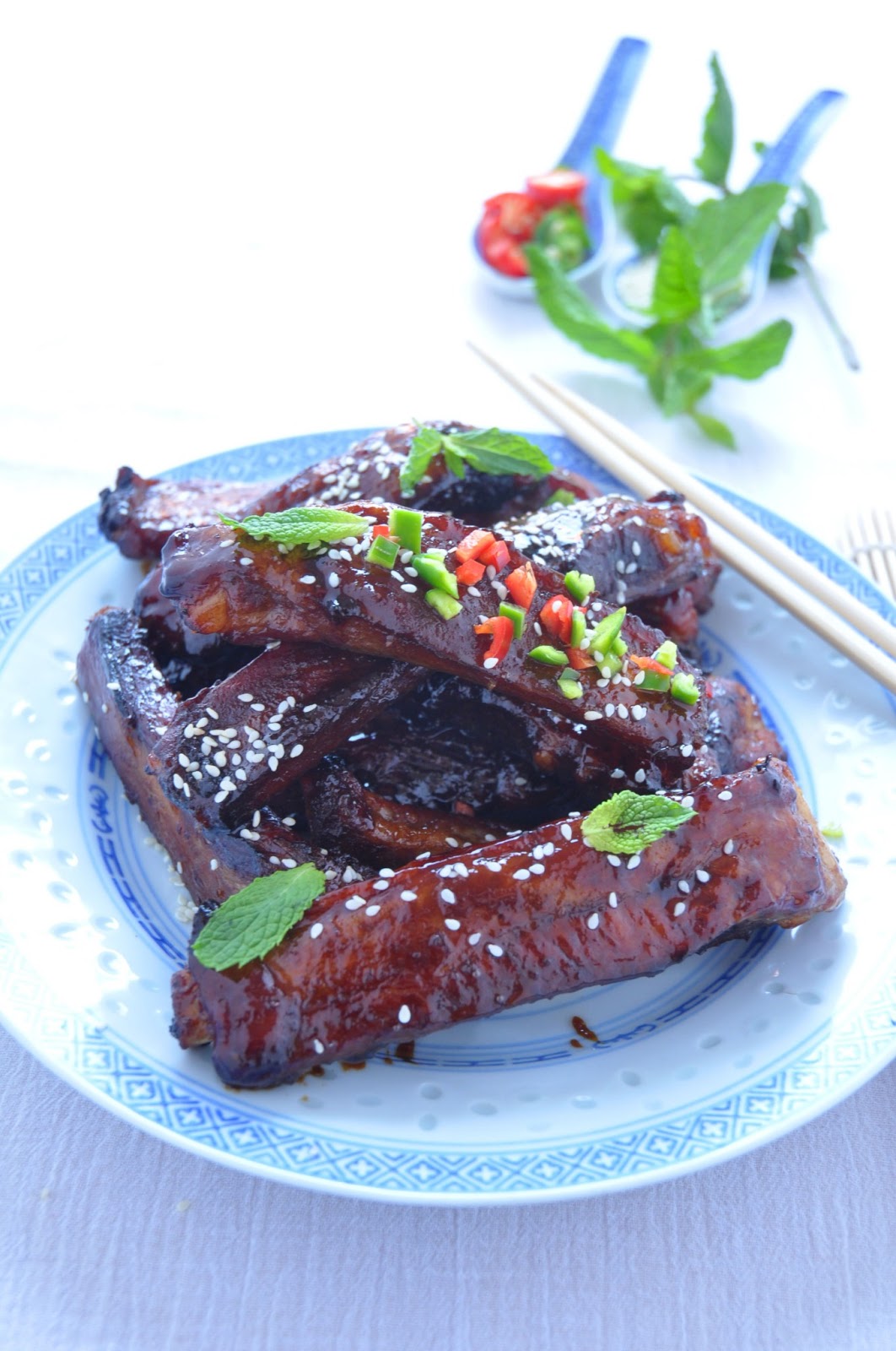 Easy Sticky Pork Spare Ribs