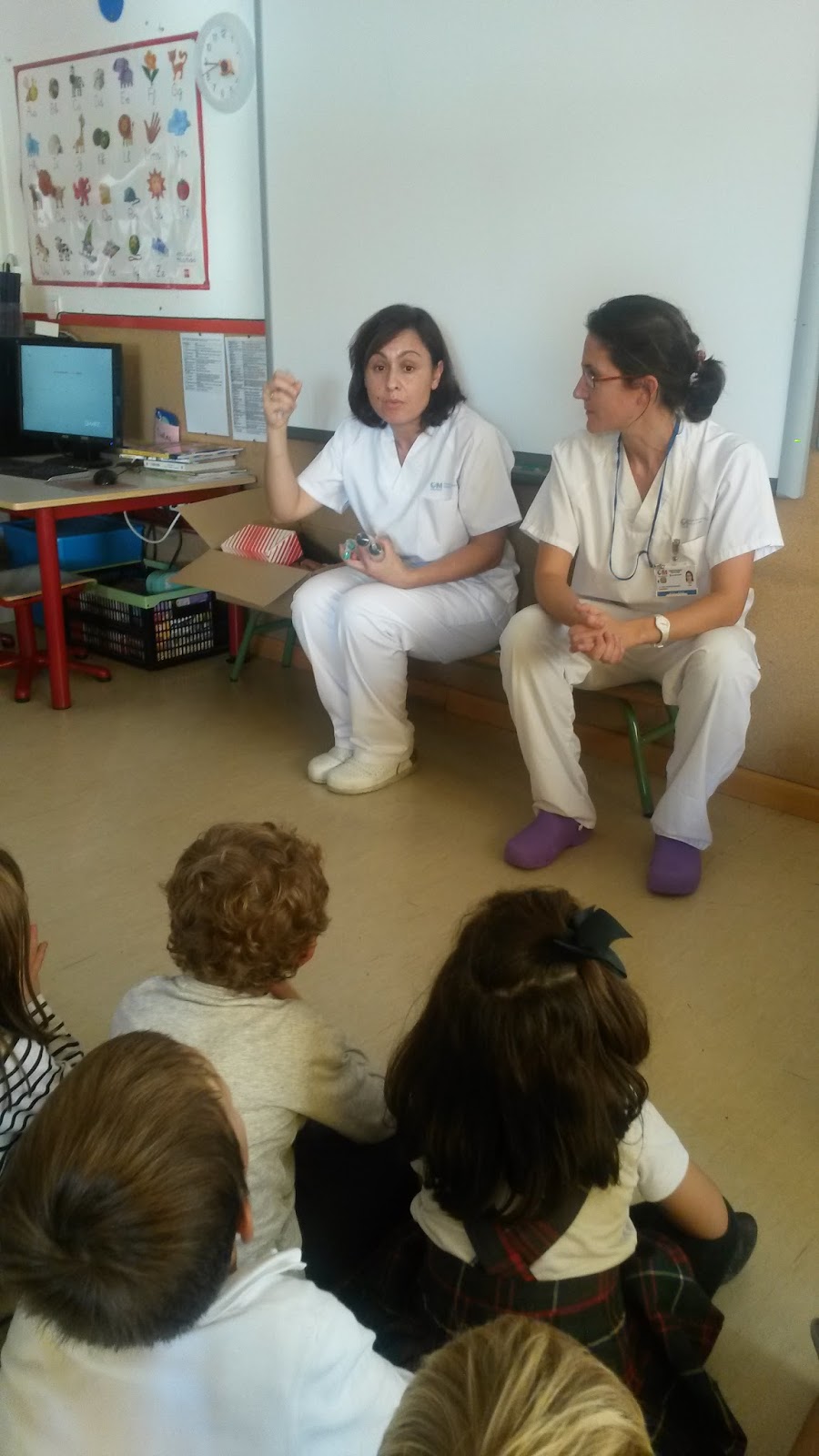 Disfruta del aprendizaje: Tarde con las Enfermeras