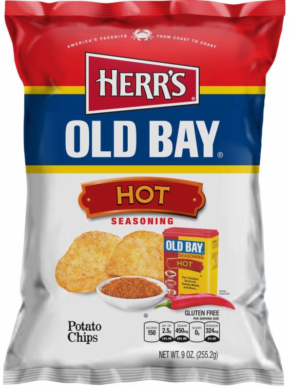 Herr's Launches Old Bay Hot Potato Chips - DC Outlook