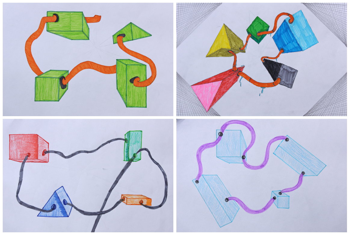 Art With Mr Hall: Floating 3D Shapes