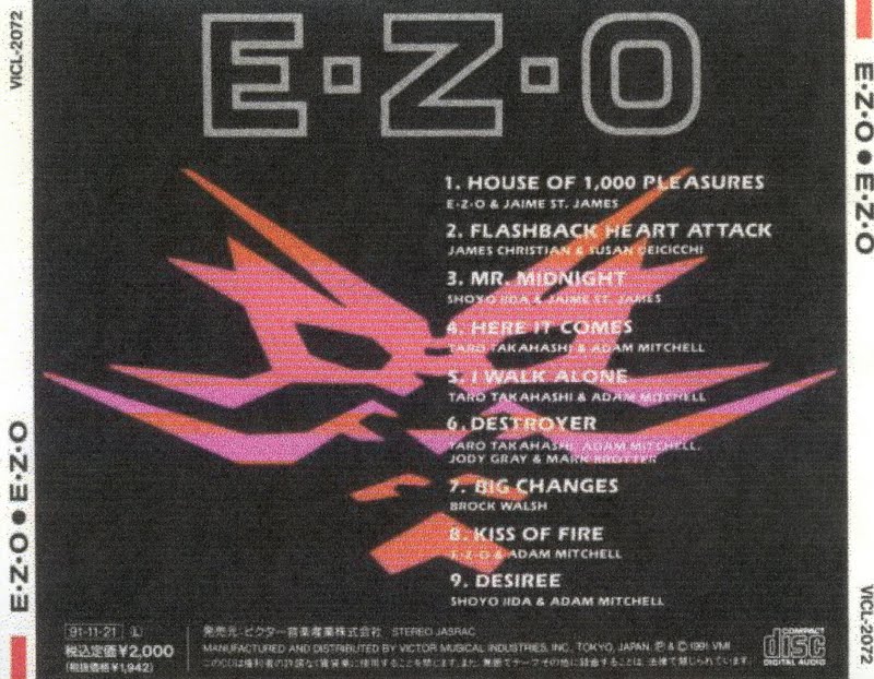 Jolly Joker`s Ohrenbalsam: EZO, FIRE FIRE, IMPORT CD, 1989