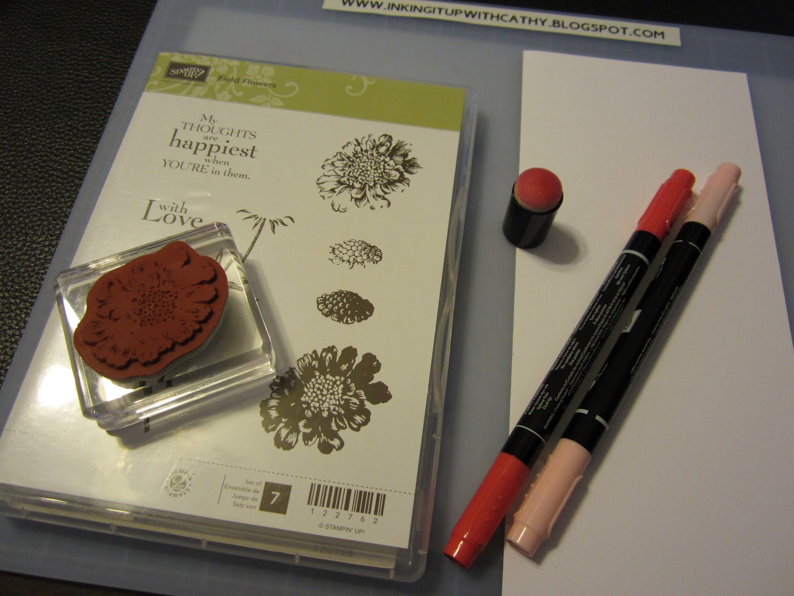 Inking It Up With Cathy: Technique Tuesday - Gradation Technique....