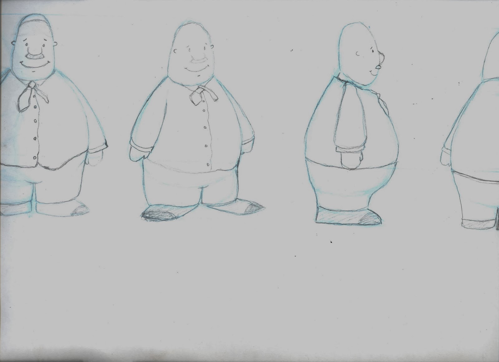 Animation principles : Fat Character