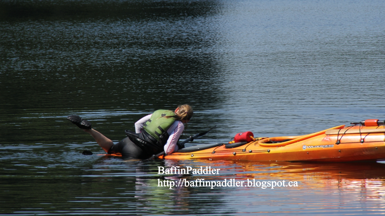 Air Adventurous: How to Cowboy Scramble up a kayak with a rudder