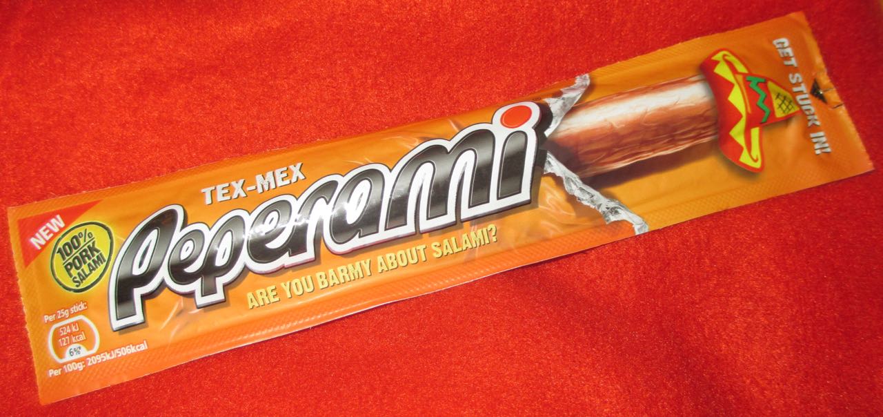 FOODSTUFF FINDS: New Peperami Tex-Mex By @SpectreUK