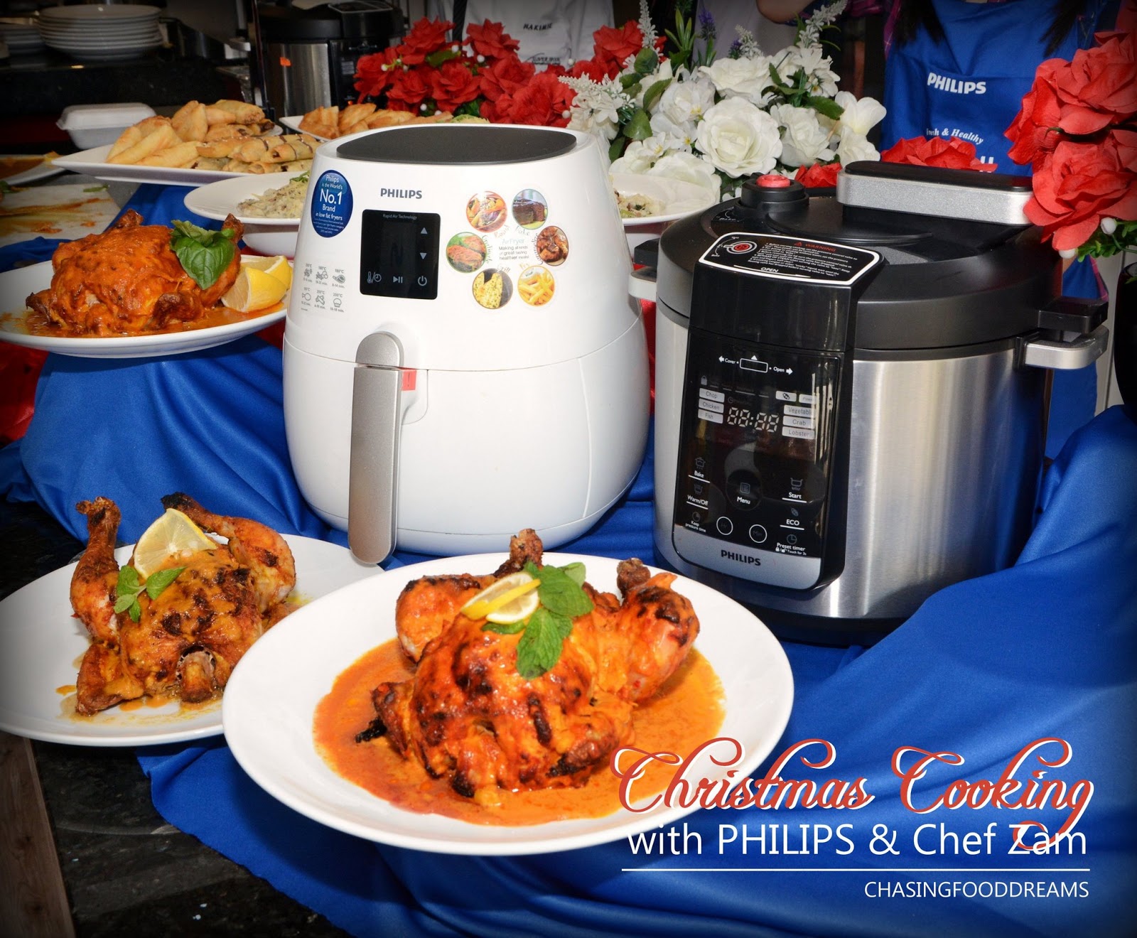 CHASING FOOD DREAMS: Christmas Cooking with PHILIPS and Chef Zam