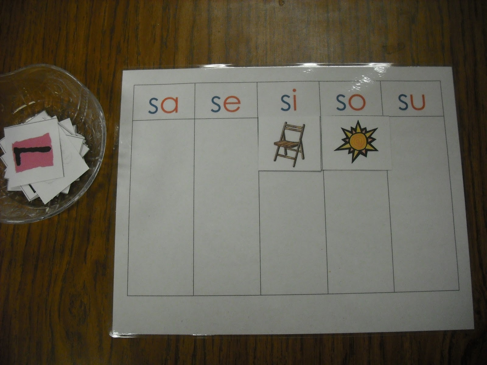 Initial Syllable/Silaba inicial ~ Bilingual Montessori