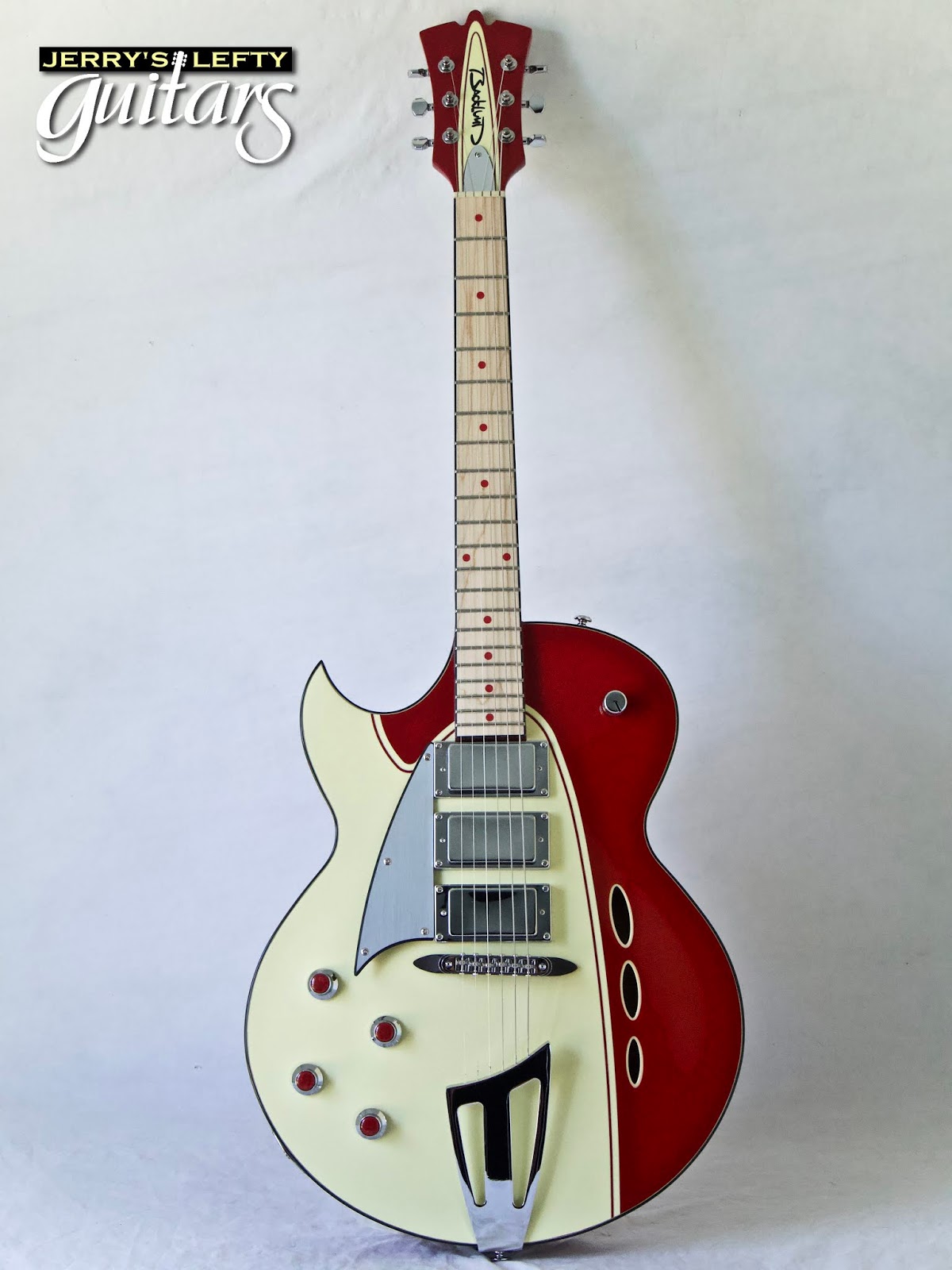 Jerry's Lefty Guitars newest guitar arrivals. Updated weekly!: Backlund ...