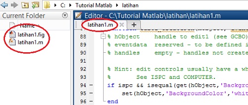 S.A.K: Edit Text, Static Text, dan Push Button GUI Matlab