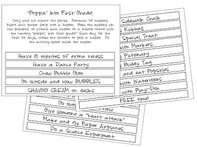 Oh My Little Classity Class: [POPPIN' INTO FIRST GRADE!]