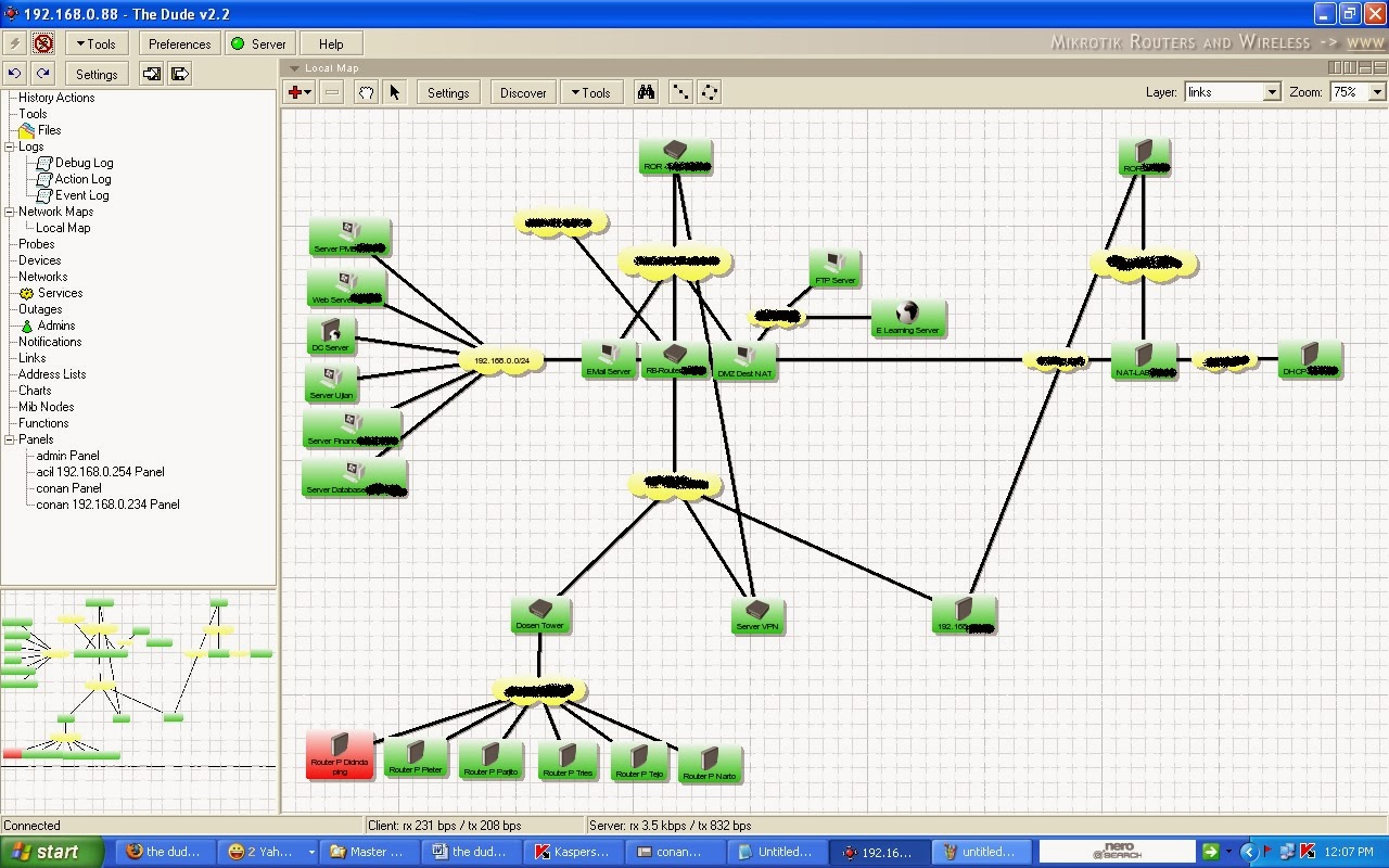 The Dude Network monitoring dari mikrotik - Bangwok.id