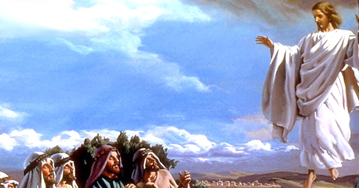 Grădina Maicii Domnului: ULTIMA ÎNVÃŢÃTURÃ A LUI ISUS ÎNAINTEA ÎNÃLŢÃRII