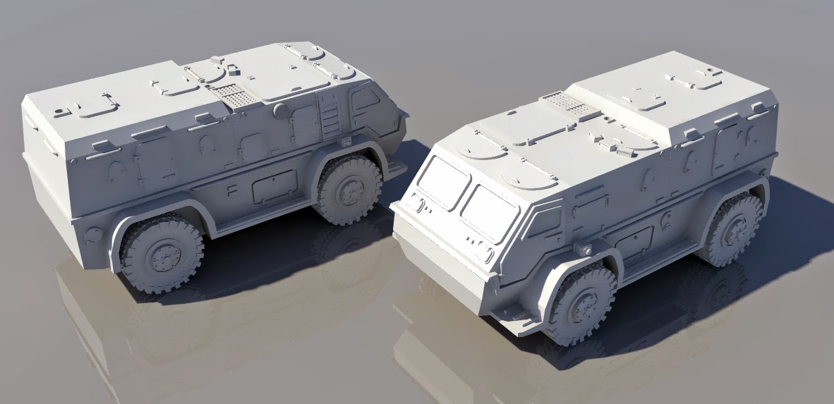 [TMP] "Fjodin previews of 1:100 GAZ-3937 Vodnik" Topic