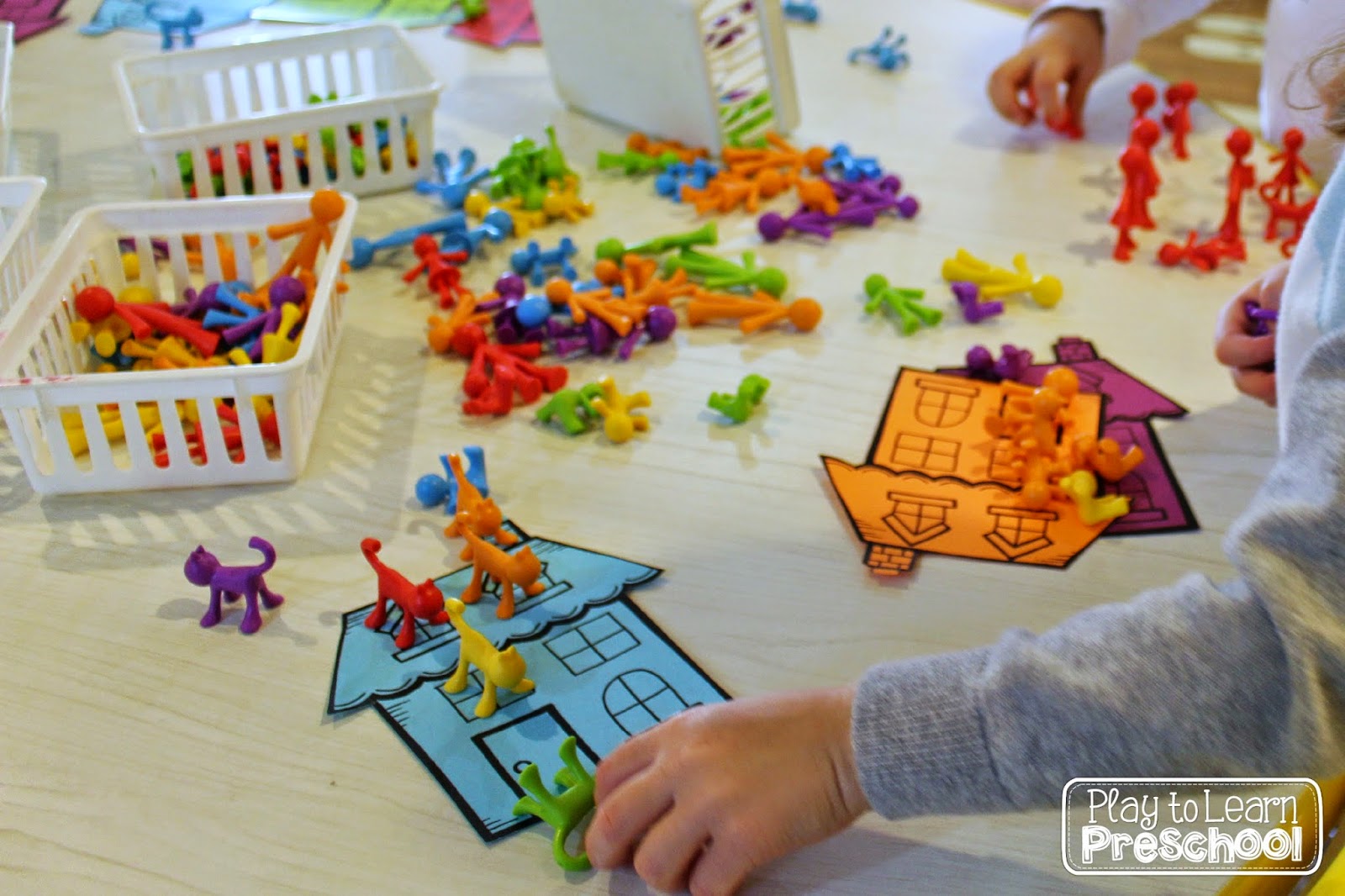 All About Me Counters - Play to Learn Preschool Preschool