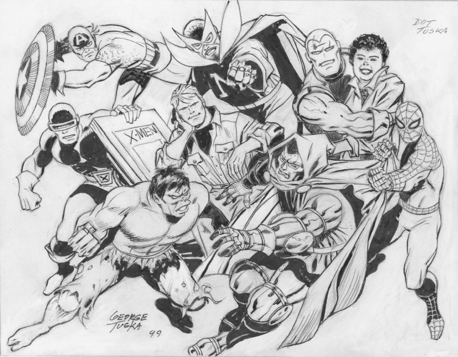 Black & White and Bronze!: The Unmistakeable Forms of George Tuska