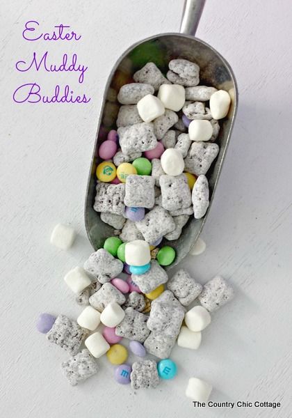 Easter Muddy Buddies - vegan recipe box