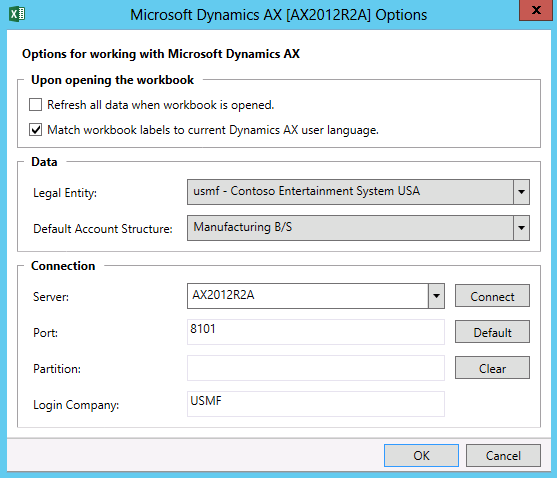 Ax Doctor Dynamics Ax 2012 Excel Add In Issues