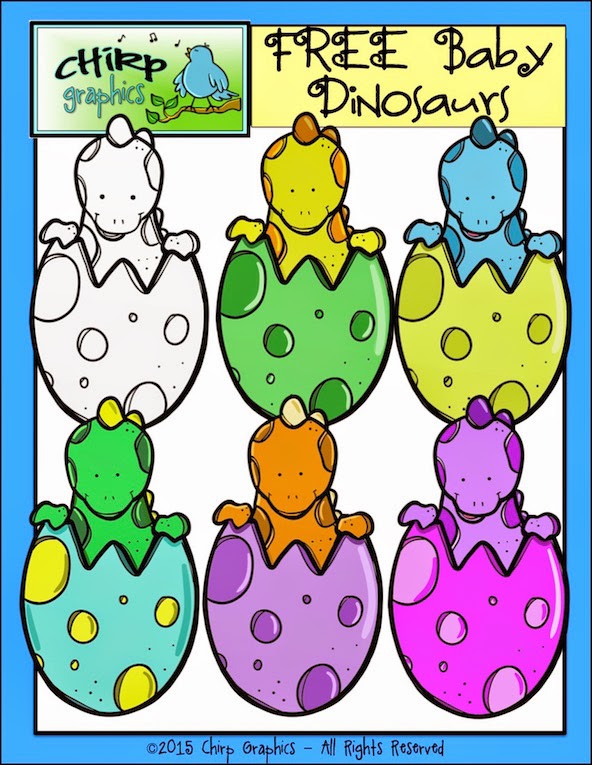 Free dinosaur clipart for teachers