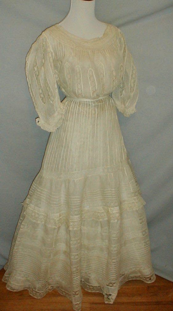 All The Pretty Dresses: Edwardian White Summer Dress