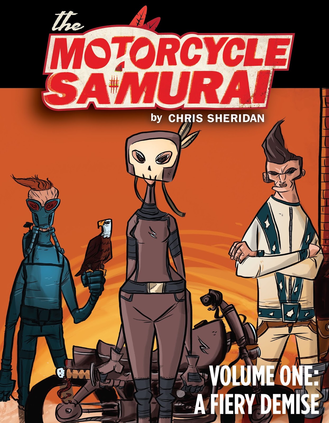 Graphic Novel Resources: The Motorcycle Samurai Volume One: A Fiery Demise