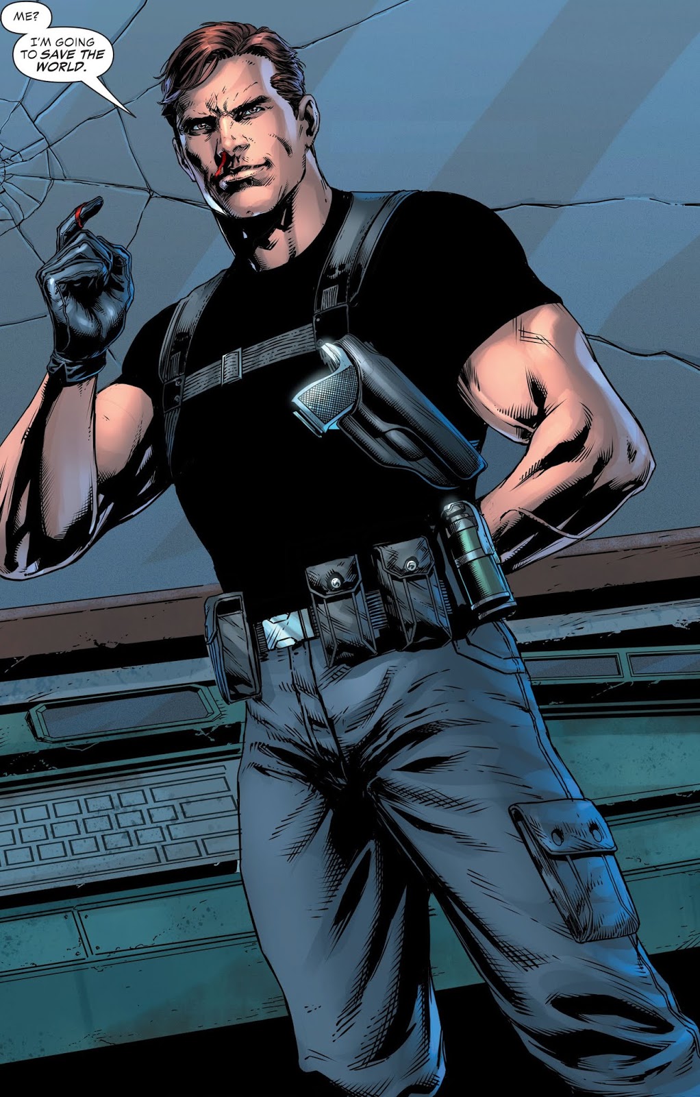 Mayfair DC Heroes Character Database: Maxwell Lord