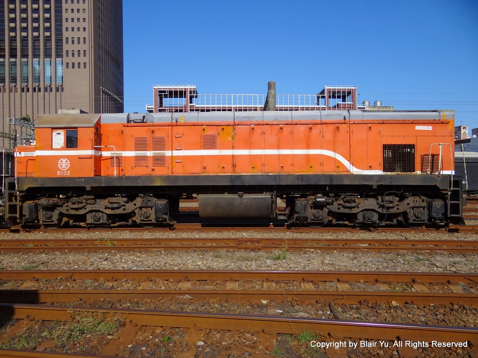 Blair's 鐵道攝影: R132柴電機車 / TRA R132 Diesel-electric Locomotive