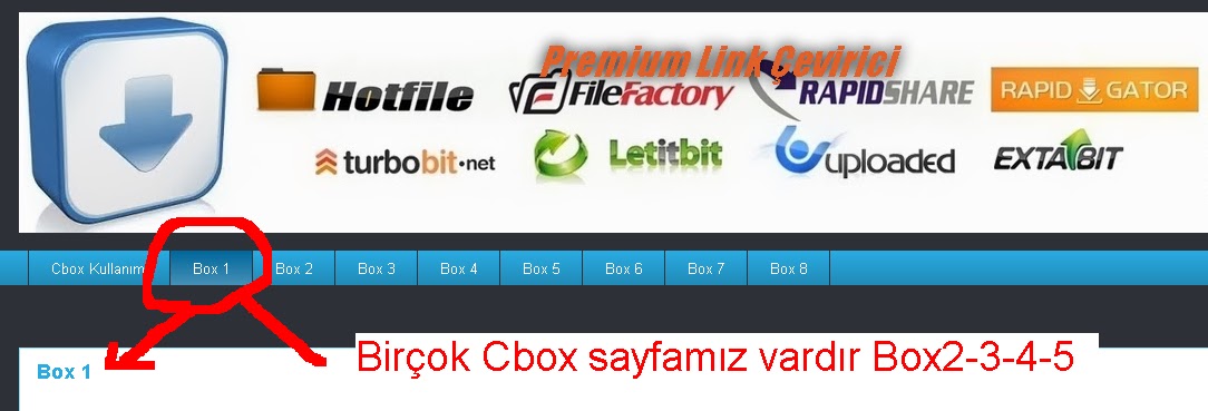 Cbox Sitesi: Cbox Nasıl Kullanılır