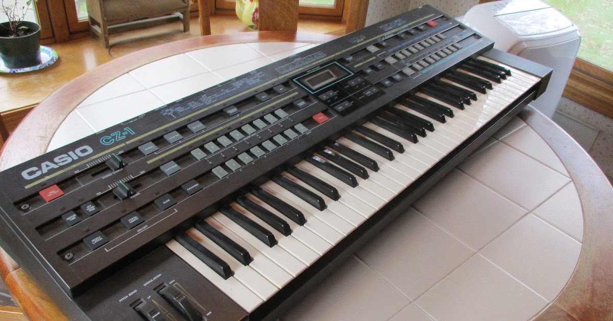 MATRIXSYNTH: CASIO CZ-1 SYNTHESIZER WITH RA-3 RAM CARTRIDGE