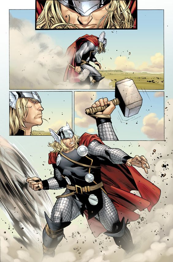 UN UNIVERSO DE VIÑETAS: 2007- THOR – J.M.Straczynski y Olivier Coipel