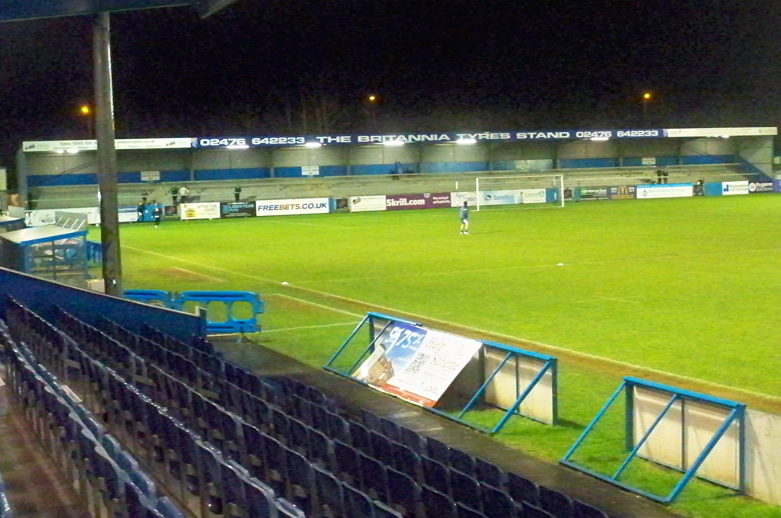 Football Grounds visited by Richard Bysouth: Nuneaton Town FC