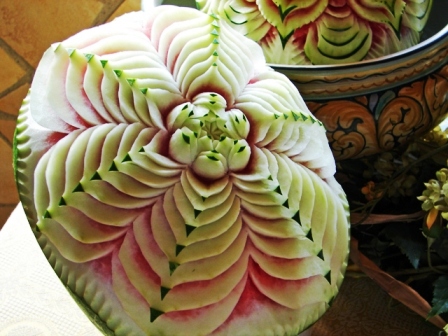 Handcraft Blog: Fruit carving