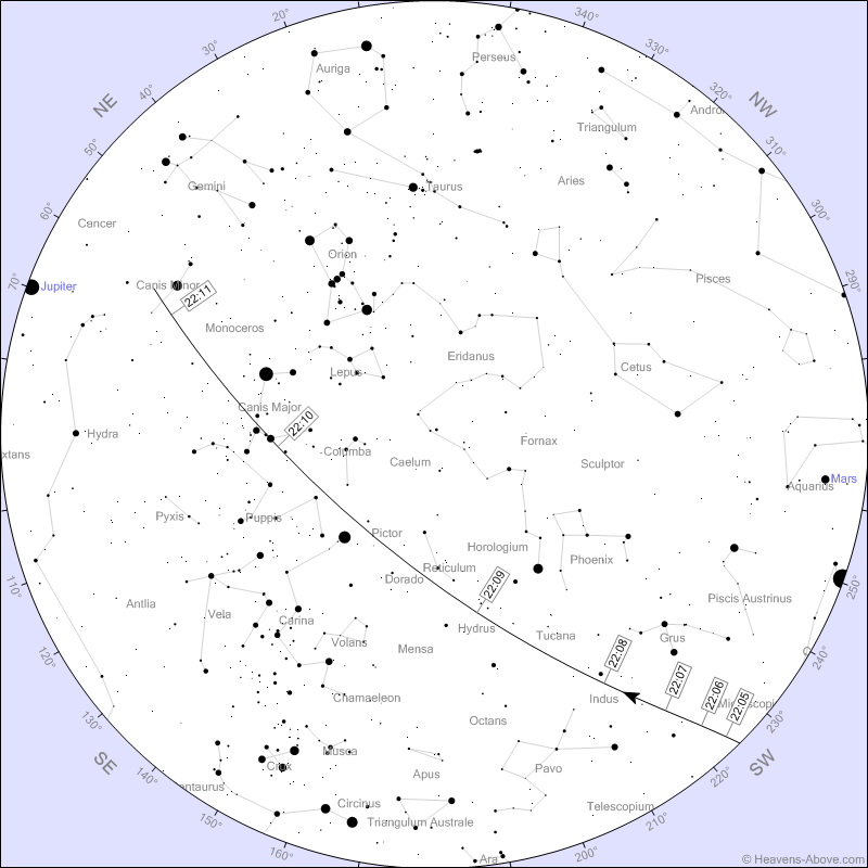 Astroblog: A Series of Bright International Space Station Passes this Week